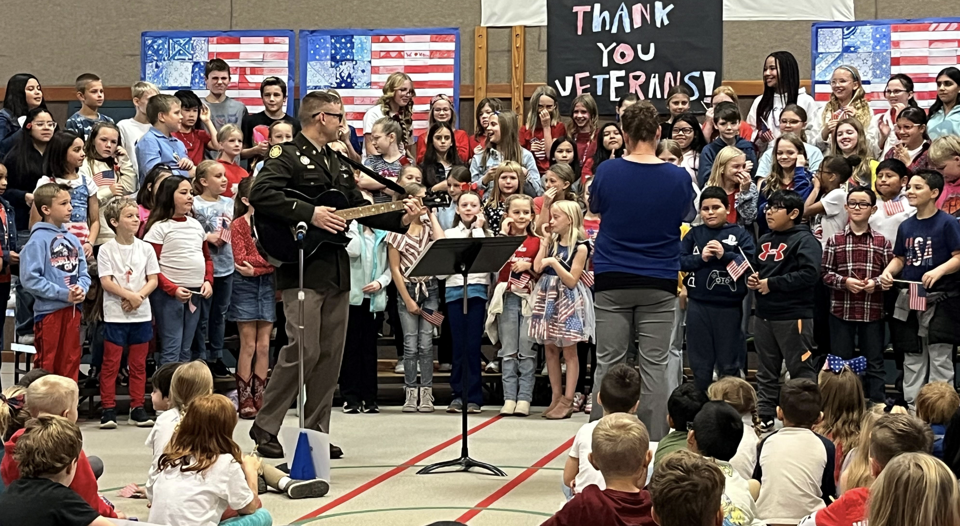 Honoring Veterans – Isom Elementary