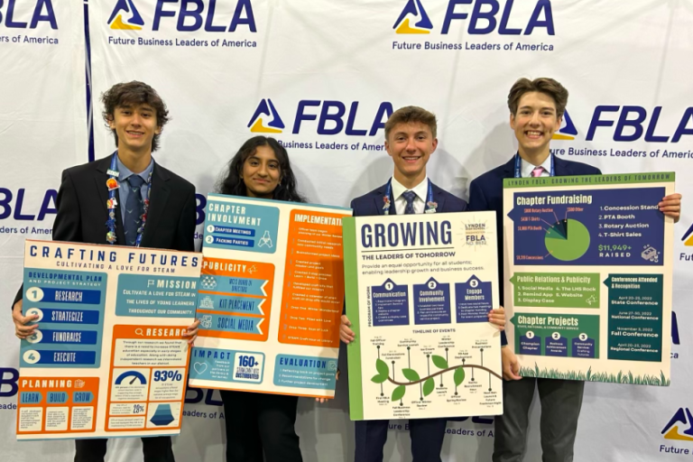 Showing Well at FBLA Nationals – Lynden High School