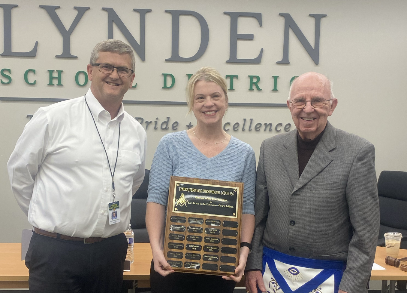 Stacey Anderson Named 2025 Masonic Lodge Educator of the Year – Lynden ...